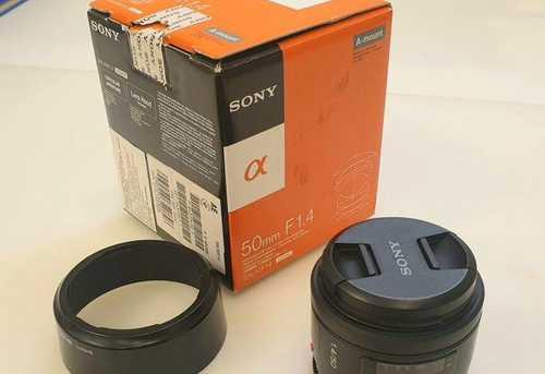Объектив Sony 50mm f/1.4 SAL50F14