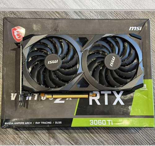 Видеокарта MSI GeForce RTX 3060 Ti ventus 2X