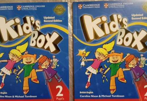 Новые учебники Kids box 2 + диск