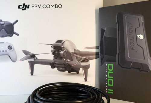 DJI FPV combo, Aliеnteсh DUO II вынос усилителя