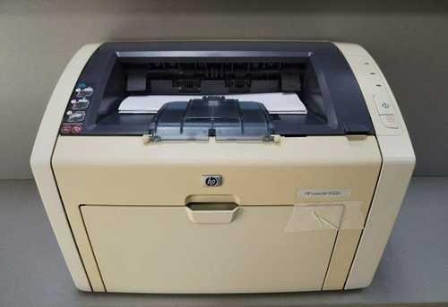 Принтер лазерный HP LaserJet 1022n (сетевой, новый