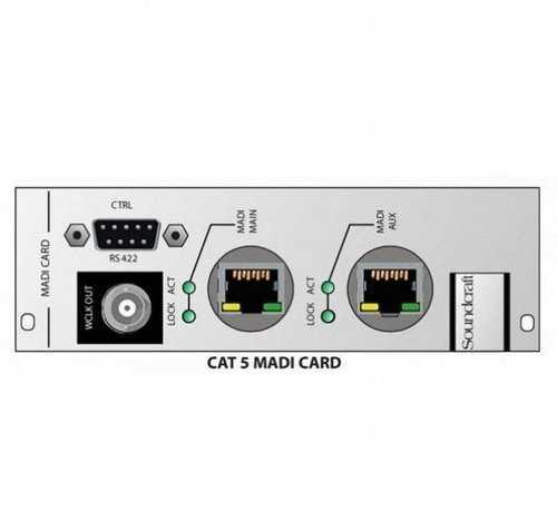 Многомодовая карта Soundcraft CSB Optical madi HD card Multi mode