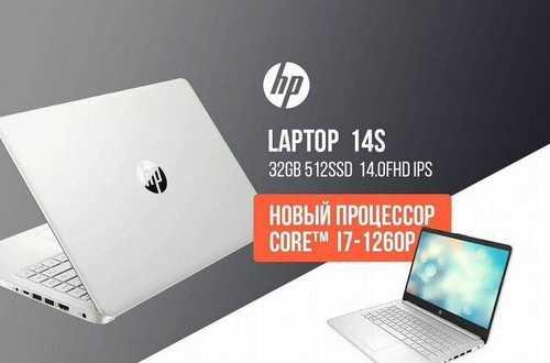 Laptop HP 14S i7-1260P 32GB 512SSD irisxe