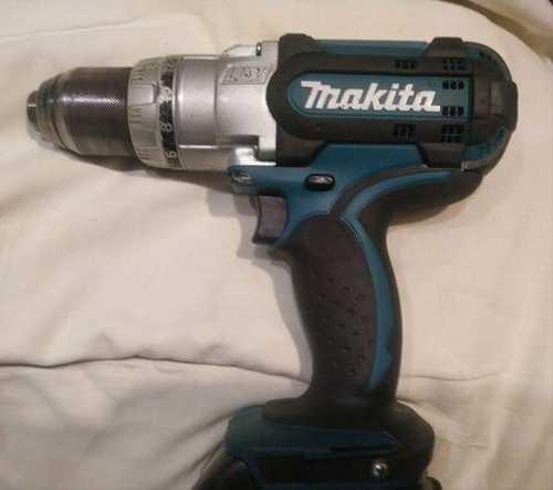 Шуруповёрт-дрель makita ddf454 тушка