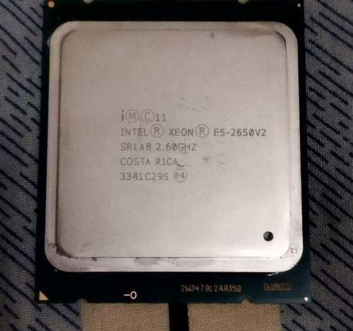 Процессор xeon e5 2650v2