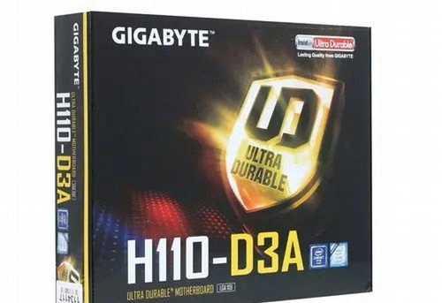 Материнская плата gigabyte GA-H110-D3A Socket 1151