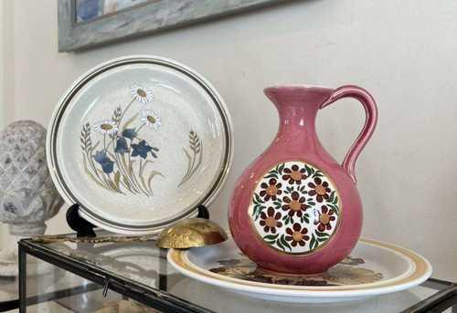 Тарелка Royal Doulton 1973/77, половник латунь