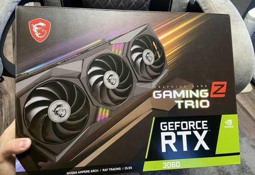 Видеокарта msi geforce rtx3060 gaming z trio