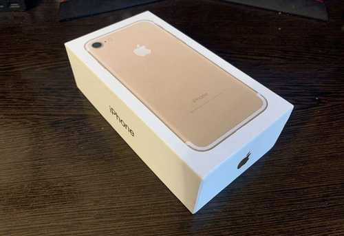 Коробка от iPhone 7 32 GB gold