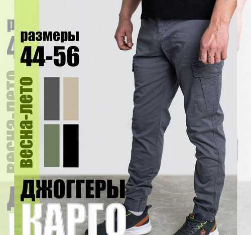Брюки мужские Джоггеры