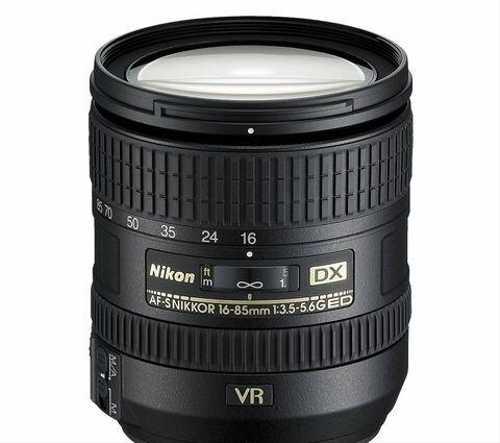 Nikon AF-S DX 16-85mm f/3.5-5.6 G ED VR+Фильтр+.+
