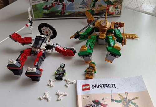 Lego Битва роботов Ллойда Ниндзяго 71781