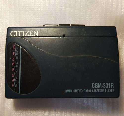 Кассетный плеер citizen CBM-301R