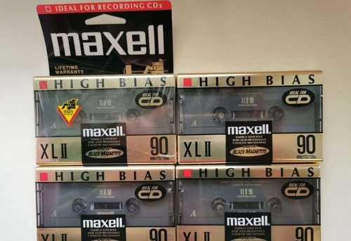 Аудиокассета кассета Maxell xl ll 90хром