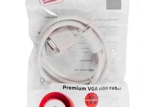 Кабель VGA Premium Cablexpert CC-ppvga-6, 15M/15M