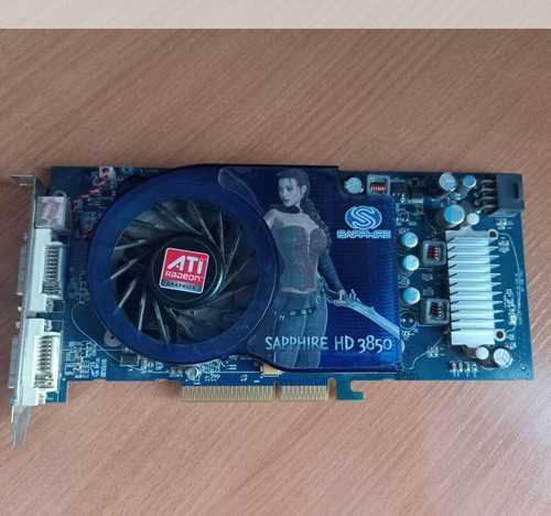 Видеокарта Radeon HD 3850 на запчасти