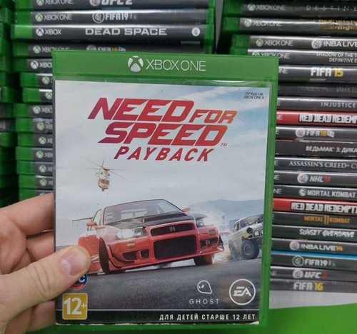 Need for speed payback xbox one s/x, series x