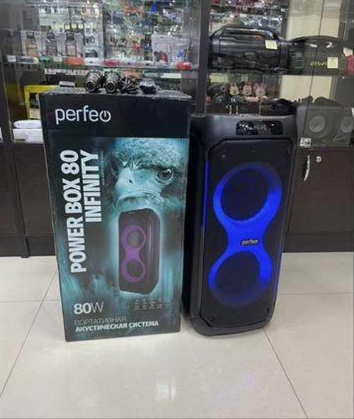 Колонка Perfeo Power Box 80 Infinity, 80 Вт