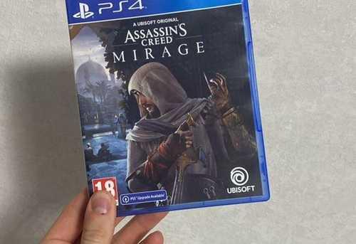 Диск Assassins creed mirage ps4