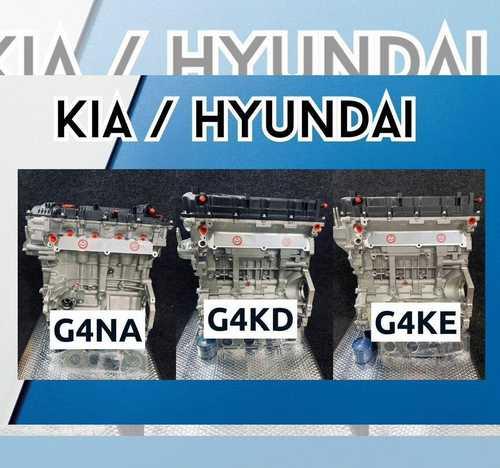 Новые двигатели Hyundai/Kia G4NA G4KD G4KE