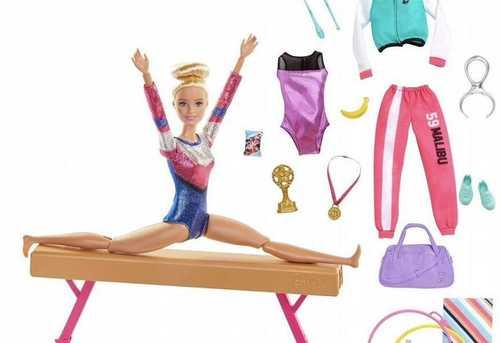 Новая кукла Barbie гимнастка на бревне