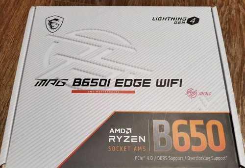 Комплект MSI MPG B650I edge wifi + Ryzen 5 7500f
