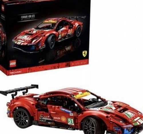 Lego Technic Ferrari 488 GTE AF Corse #511 42125