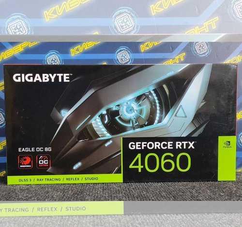 Видеокарта Gigabyte RTX 4060 eagle OC 8 гб