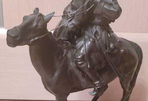 Статуэтка Скульптура Куса Касли 19 век