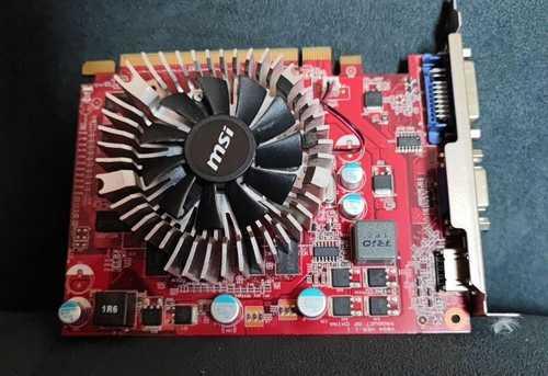 Видеокарта MSI nvidia GeForce GT 240 1гб DDR3