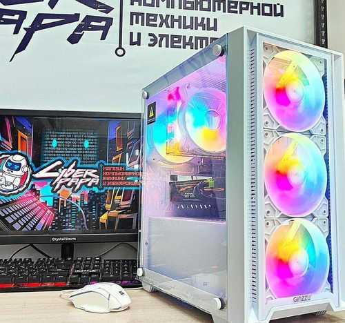Игровой ПК, Ryzen 5 5500, GeForce GTX 1660 SUPER 6 ГБ, RAM 16 ГБ