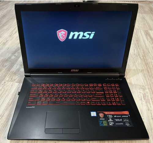 Игровой ноутбук msi 17.3