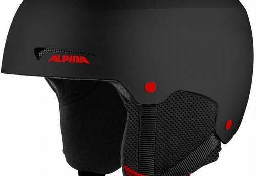 Зимний Шлем Alpina Pala Black Matt - Red