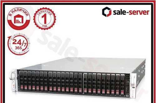 Supermicro 2028R-e1cr24l 12LFF 2x E5-2660 v3 128GB