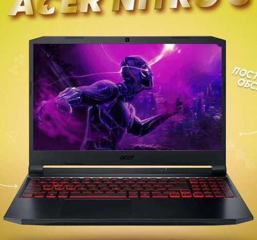 Игровой ноутбук Acer Nitro / RTX 3060 / i5