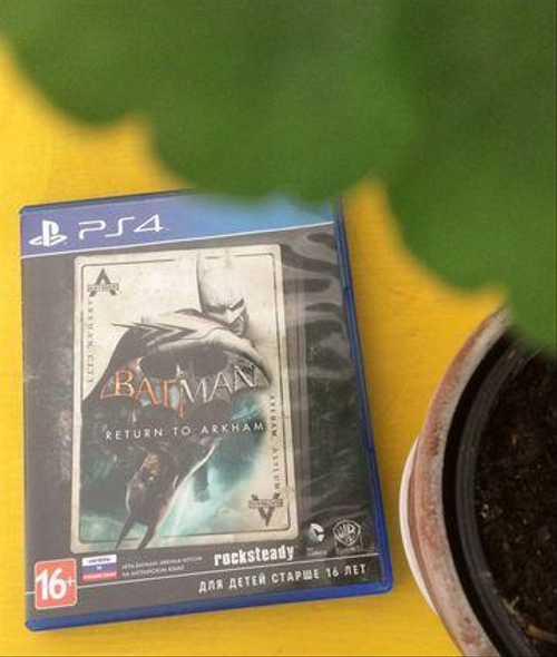 Игра ps4 Batman Return to Arkham