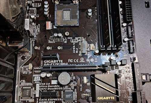 Intel Core i7-7700K + Gigabyte Z170