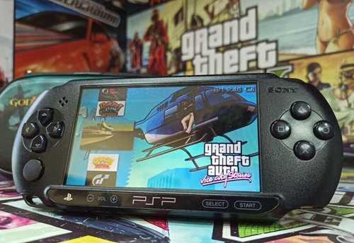 Sony PSP Street E1008 Black 32gb 40 Games
