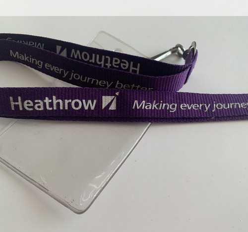 Ланьярд/Lanyard/Strap Heathrow London