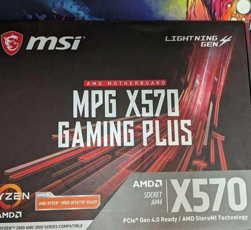 Материнская плата MSI X570 Gaming Plus