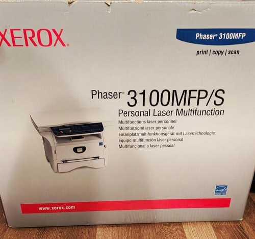 Мфу xerox Phaser 3100MFP/S новый