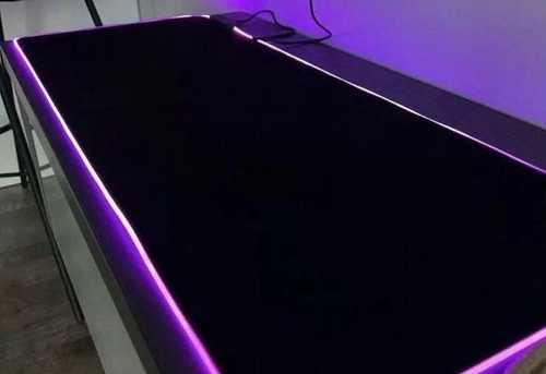 Игровой коврик с RGB подсветкой