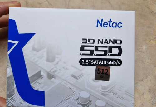 Накопитель Netac SSD 512 гб 2,5 SATA