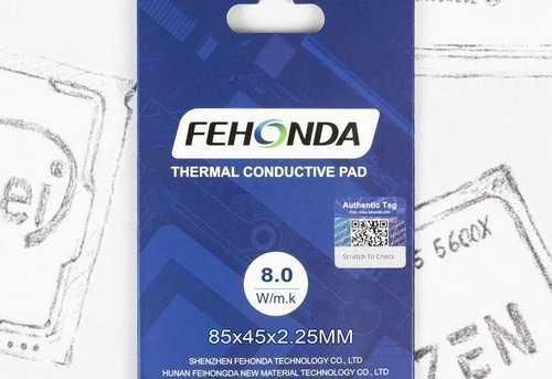 Термопрокладки Fehonda 2.25 мм, 8Вт 85x45