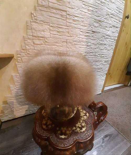 Шапка из меха соболя
