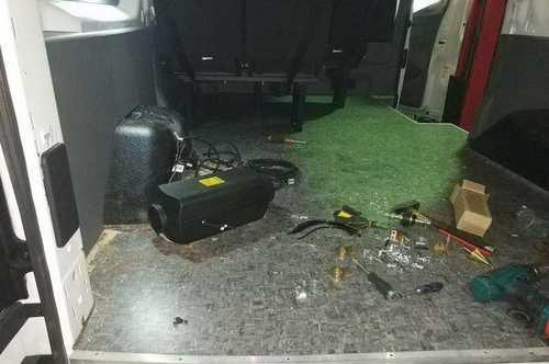 Автономка 12V в Газель. Дизель. Сухой фен