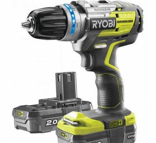 Бесщеточная ударная дрель-шуруповерт Ryobi ONE+ R1