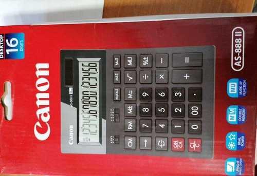 Калькулятор новый canon