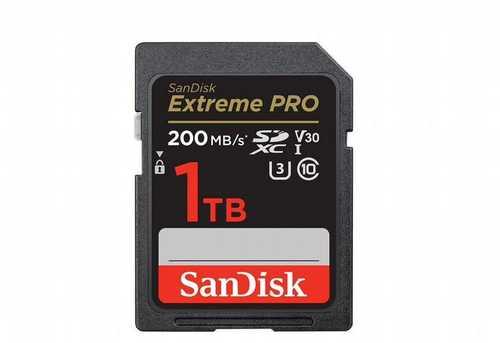 Карта sdxc SanDisk Extreme Pro на 1TB