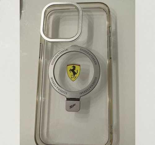 Чехол Ferrari на iPhone 15 Pro Max